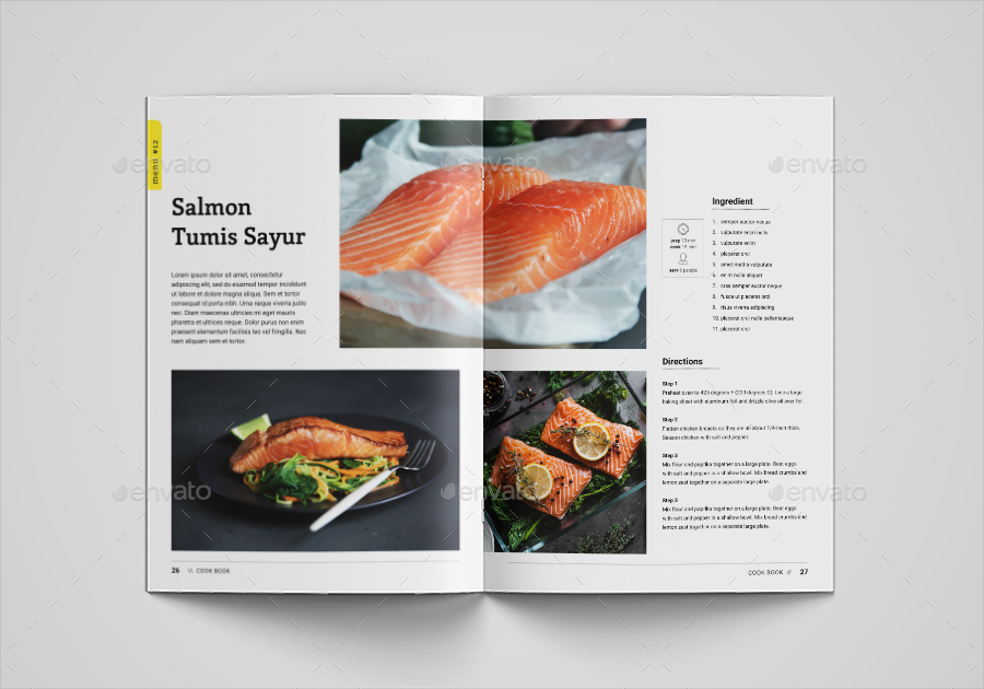Cook Book Template by esje | GraphicRiver