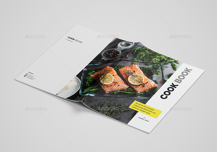 Cook Book Template by esje | GraphicRiver