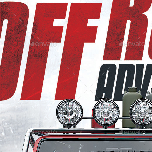 Off Road Flyer, Print Templates | GraphicRiver