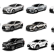 22" Lexus Cars Collection Pack by 3DMODELLERS | 3DOcean