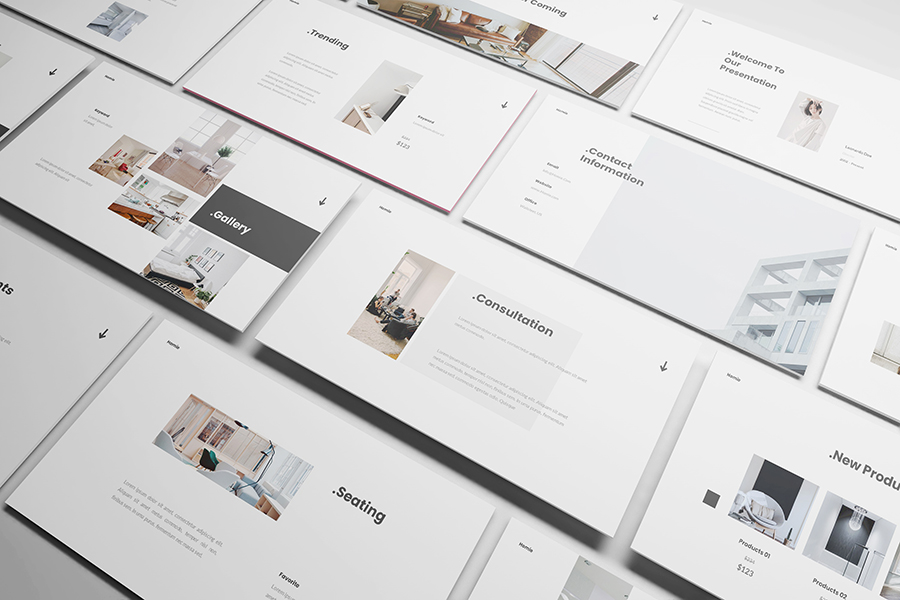 Home Decoration Google Slides Template, Presentation Templates ...