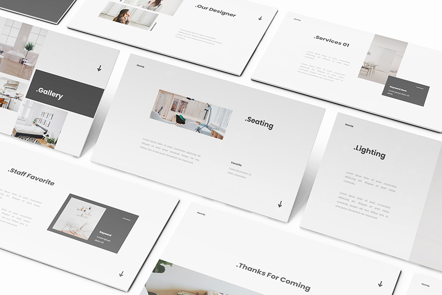 Home Decoration Google Slides Template, Presentation Templates ...