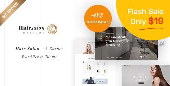 Hair Salon - Barber & Beauty Shop WordPress Theme by ThemeMove ...
