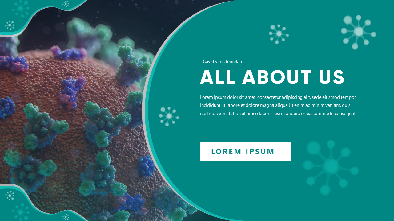 Covid - Health, Disease & Virus Template, Presentation Templates ...