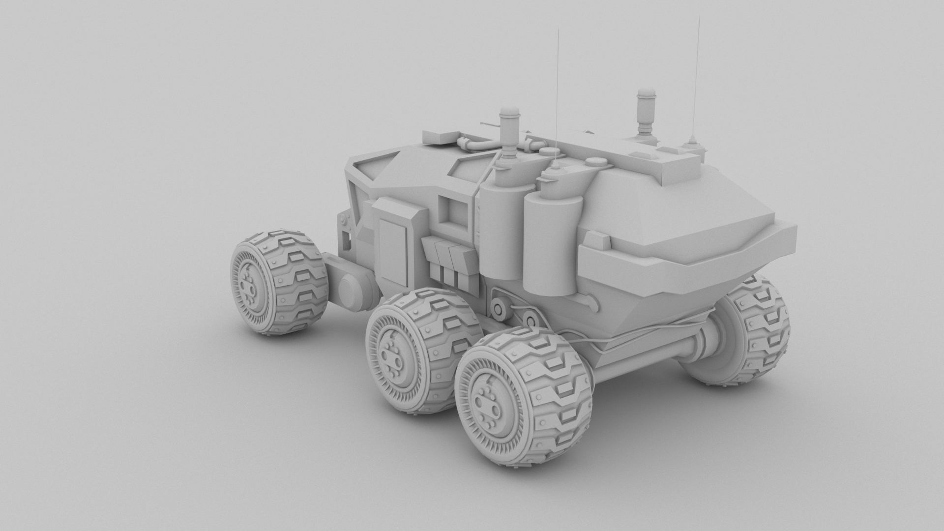 3D Mars Rover by motionthesign | 3DOcean