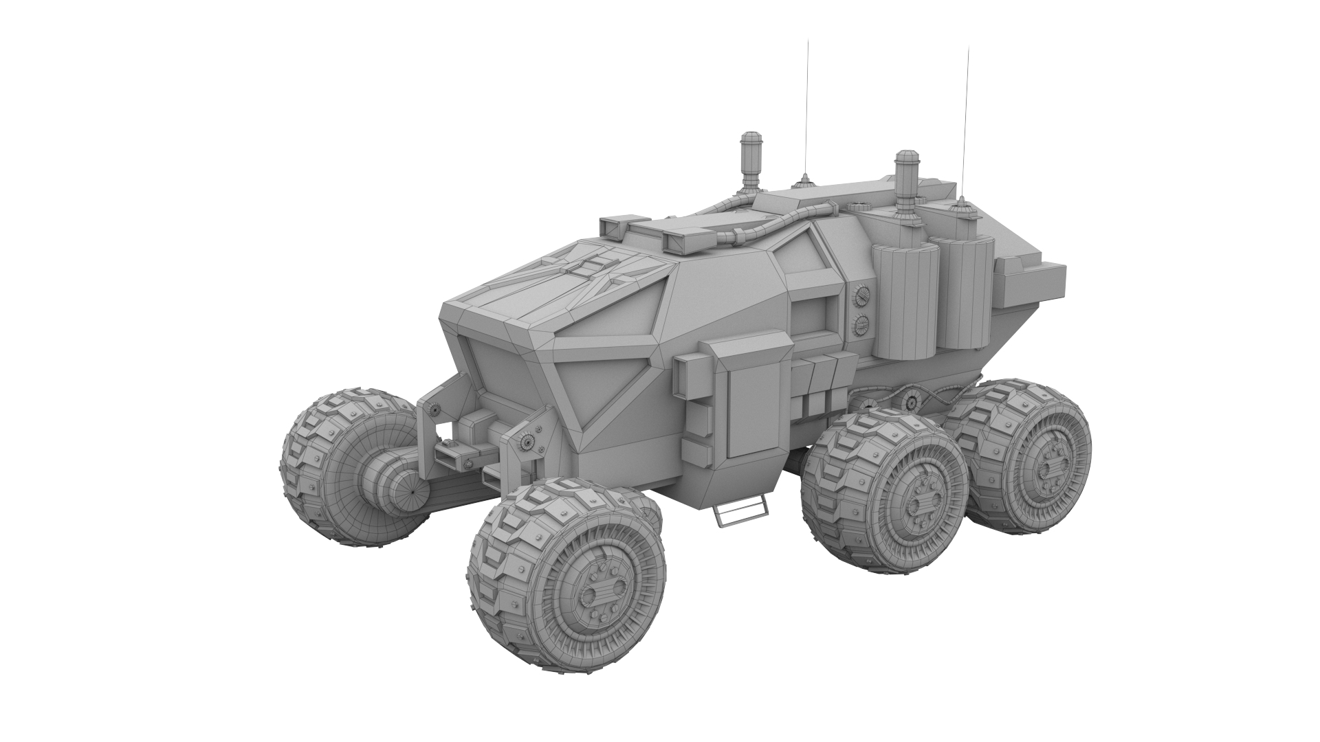 3D Mars Rover by motionthesign | 3DOcean
