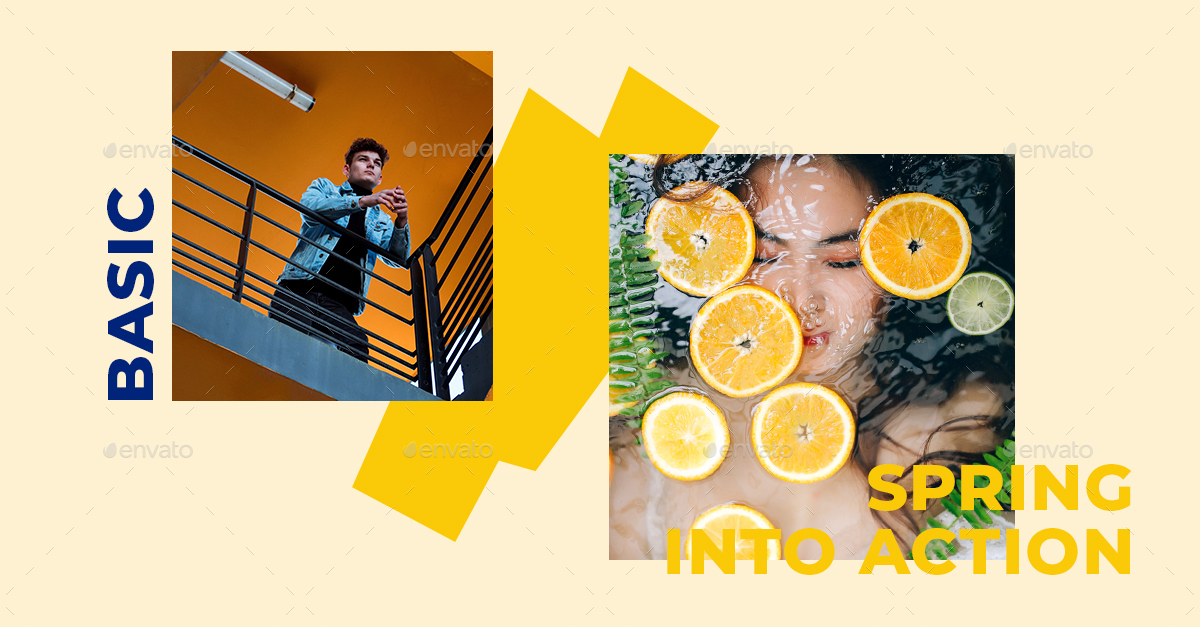 Basic - Social Media Kit Collection, Web Elements | GraphicRiver