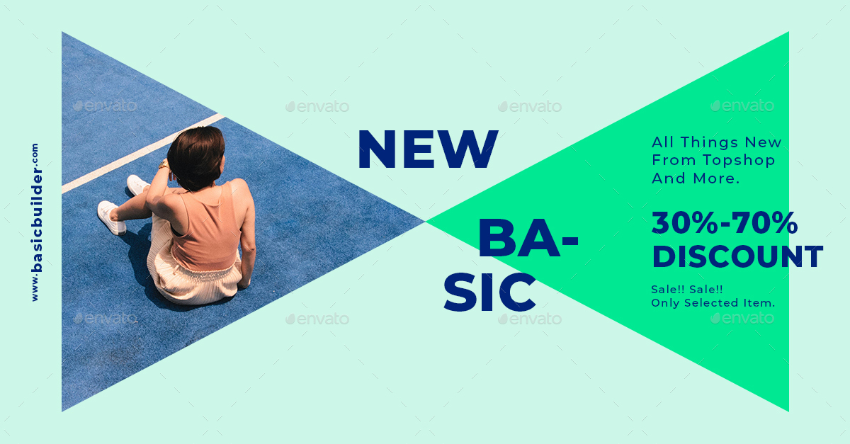 Basic - Social Media Kit Collection, Web Elements | GraphicRiver