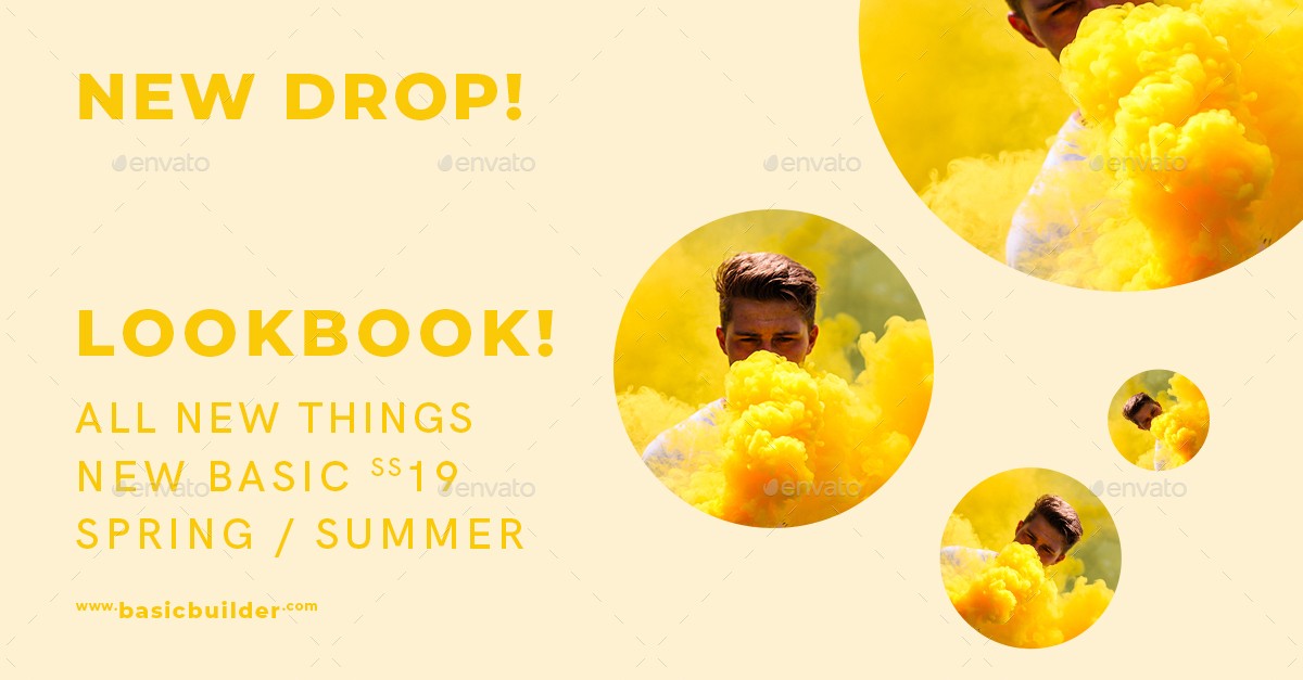 Basic - Social Media Kit Collection, Web Elements | GraphicRiver