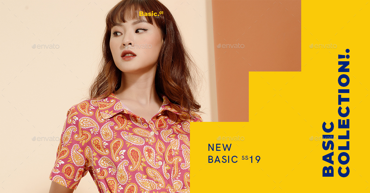 Basic - Social Media Kit Collection, Web Elements | GraphicRiver