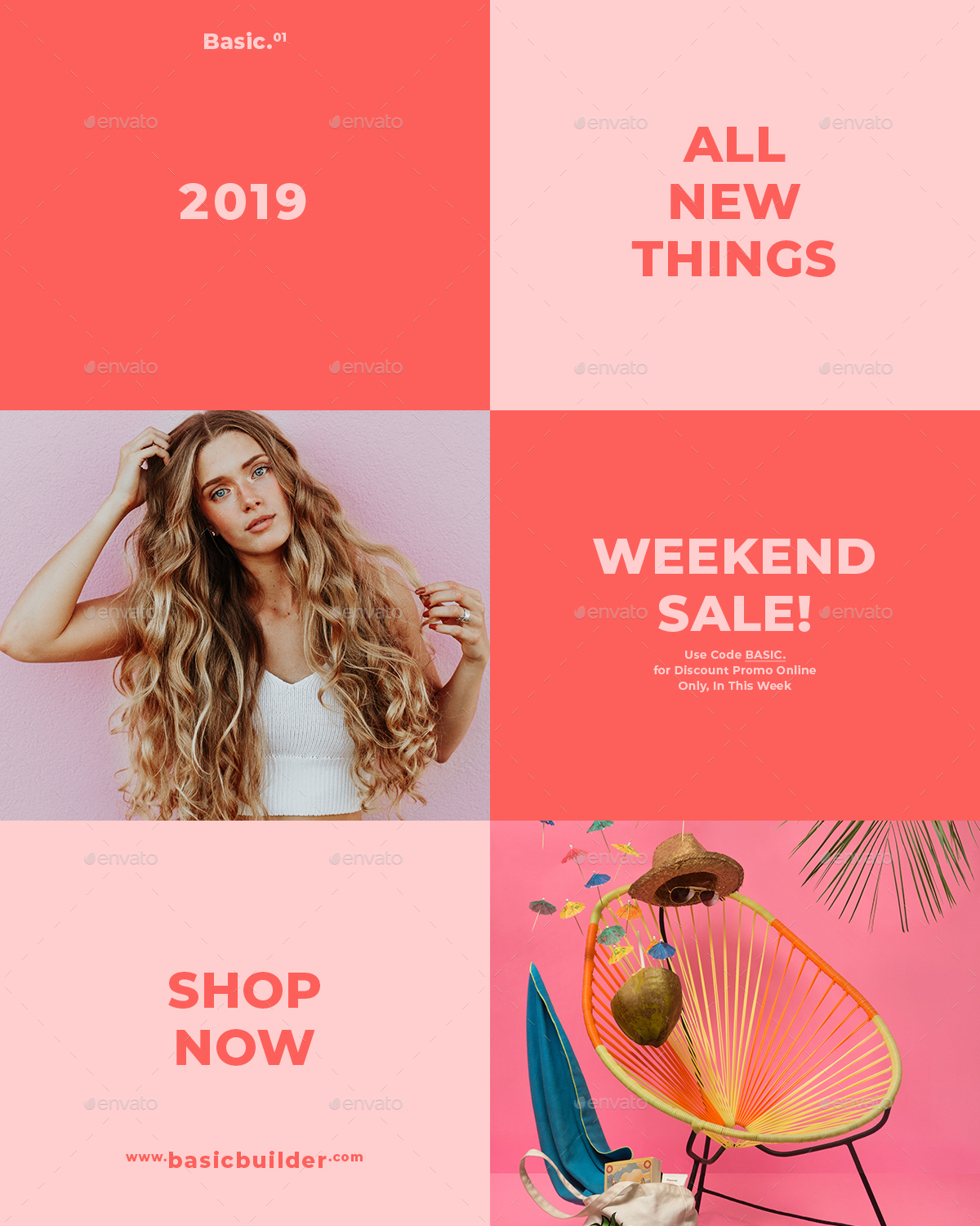 Basic - Social Media Kit Collection by InvasiStudio | GraphicRiver