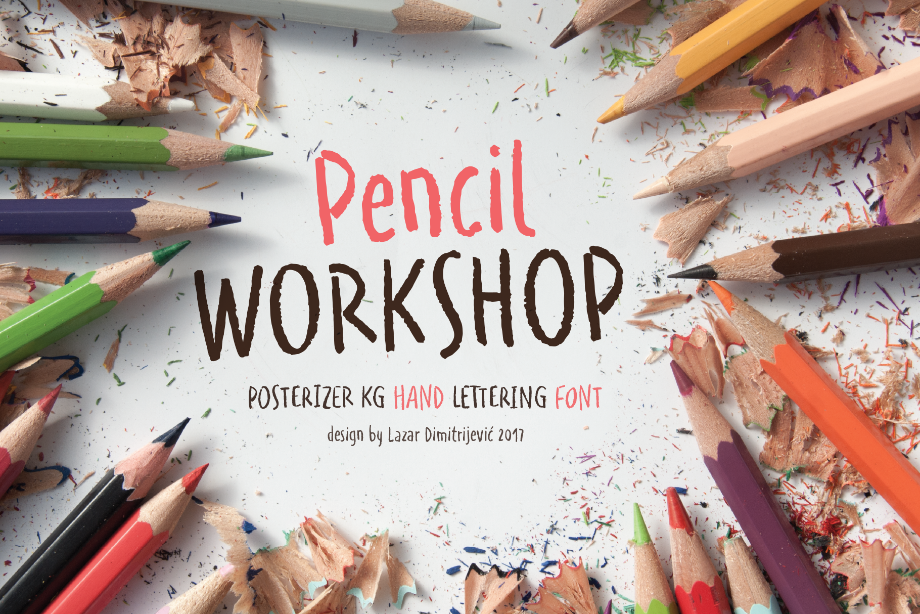Workshop Pencil, Fonts | GraphicRiver