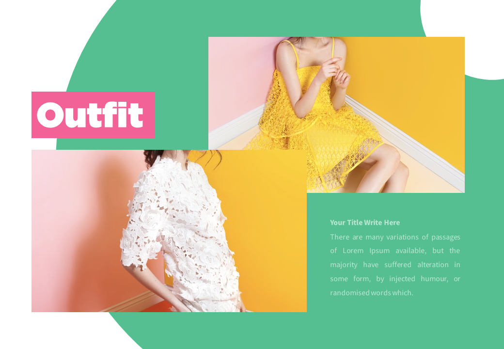 Colorful A4 Modern Minimal Powerpoint, Presentation Templates ...