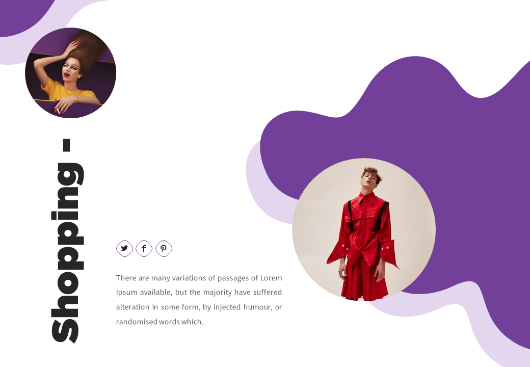 Colorful A4 Modern Minimal Powerpoint, Presentation Templates ...