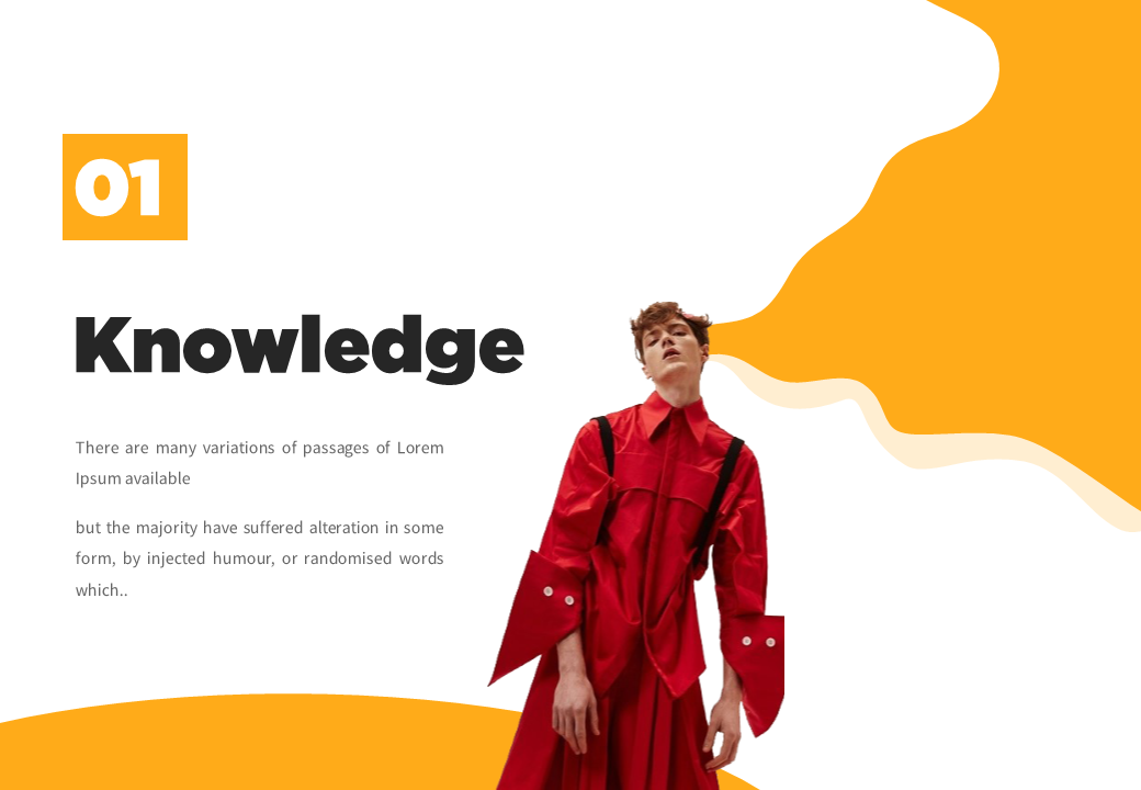 Colorful A4 Modern Minimal Powerpoint, Presentation Templates ...