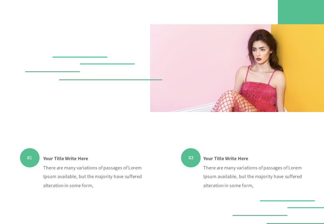 Colorful A4 Modern Minimal Powerpoint, Presentation Templates ...