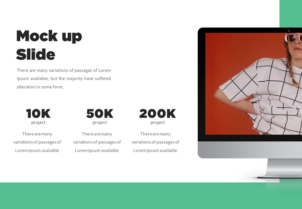 Colorful A4 Modern Minimal Powerpoint, Presentation Templates ...