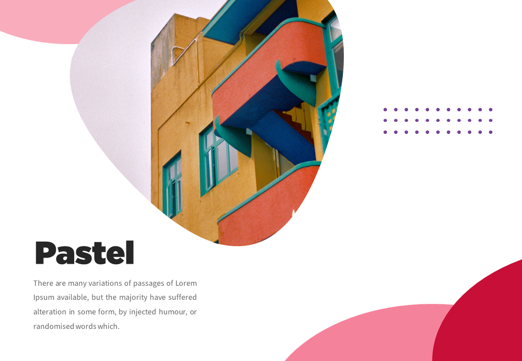 Colorful A4 Modern Minimal Powerpoint, Presentation Templates ...