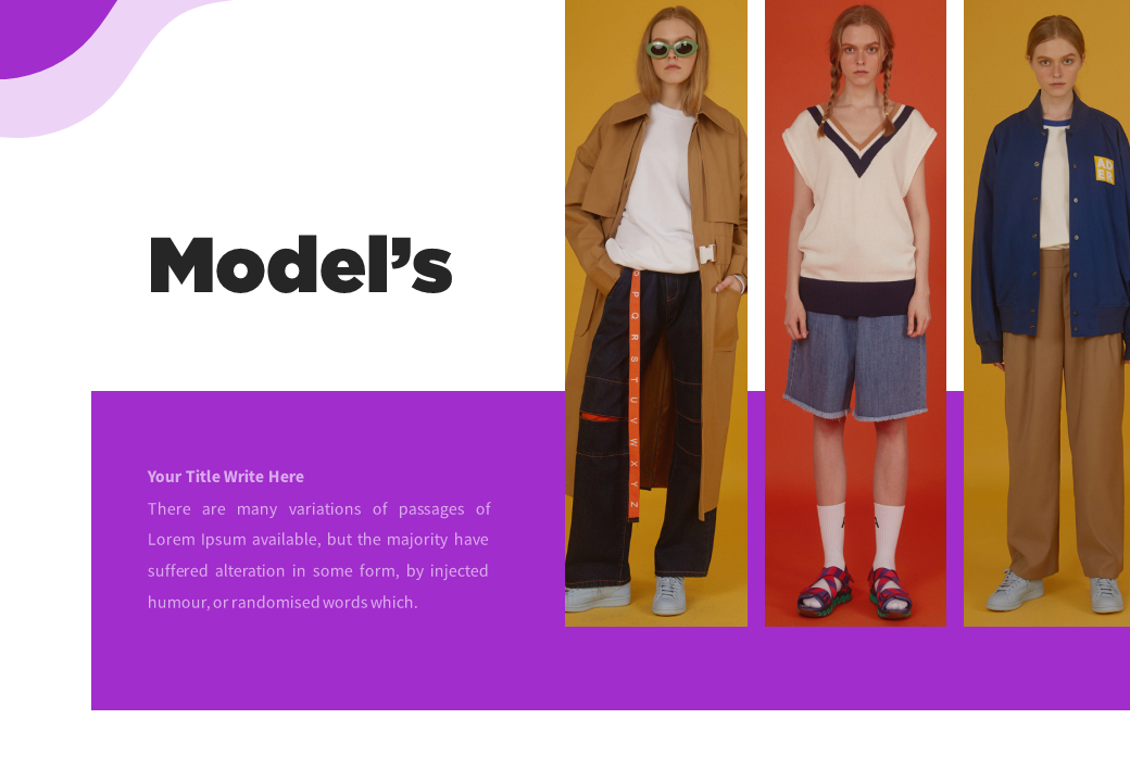 Colorful A4 Modern Minimal Powerpoint, Presentation Templates ...