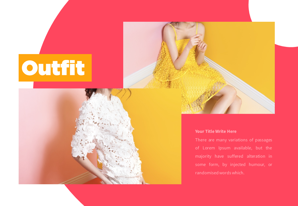 Colorful A4 Modern Minimal Powerpoint, Presentation Templates ...