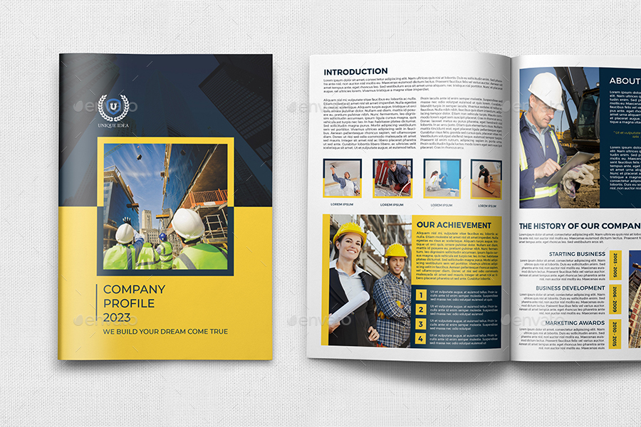 Construction Company Brochure Bundle Vol.3, Print Templates | GraphicRiver