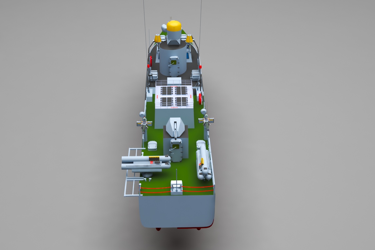 Battle ship by Elkhabaz | 3DOcean