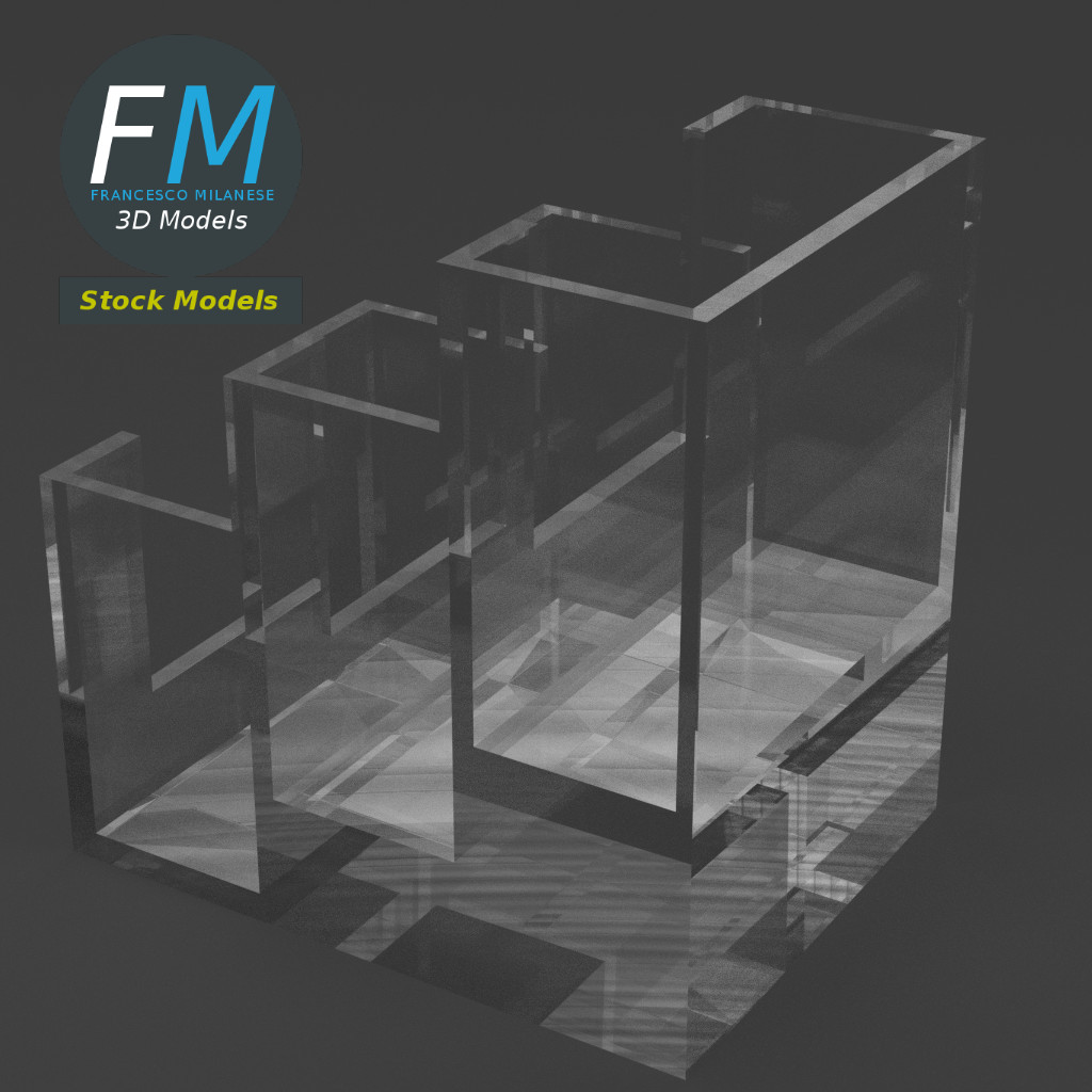 Acrylic counter display by FrancescoMilanese85 | 3DOcean