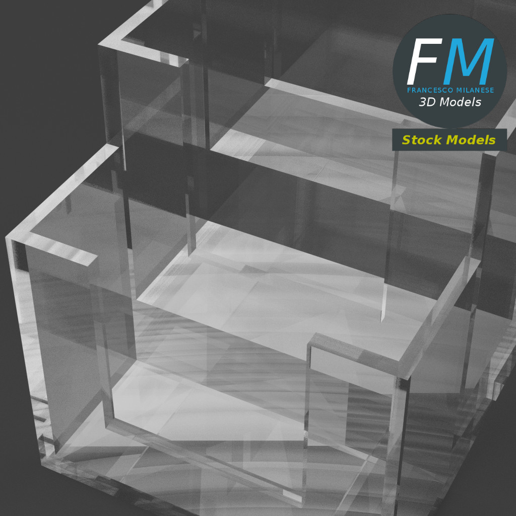 Acrylic counter display by FrancescoMilanese85 | 3DOcean