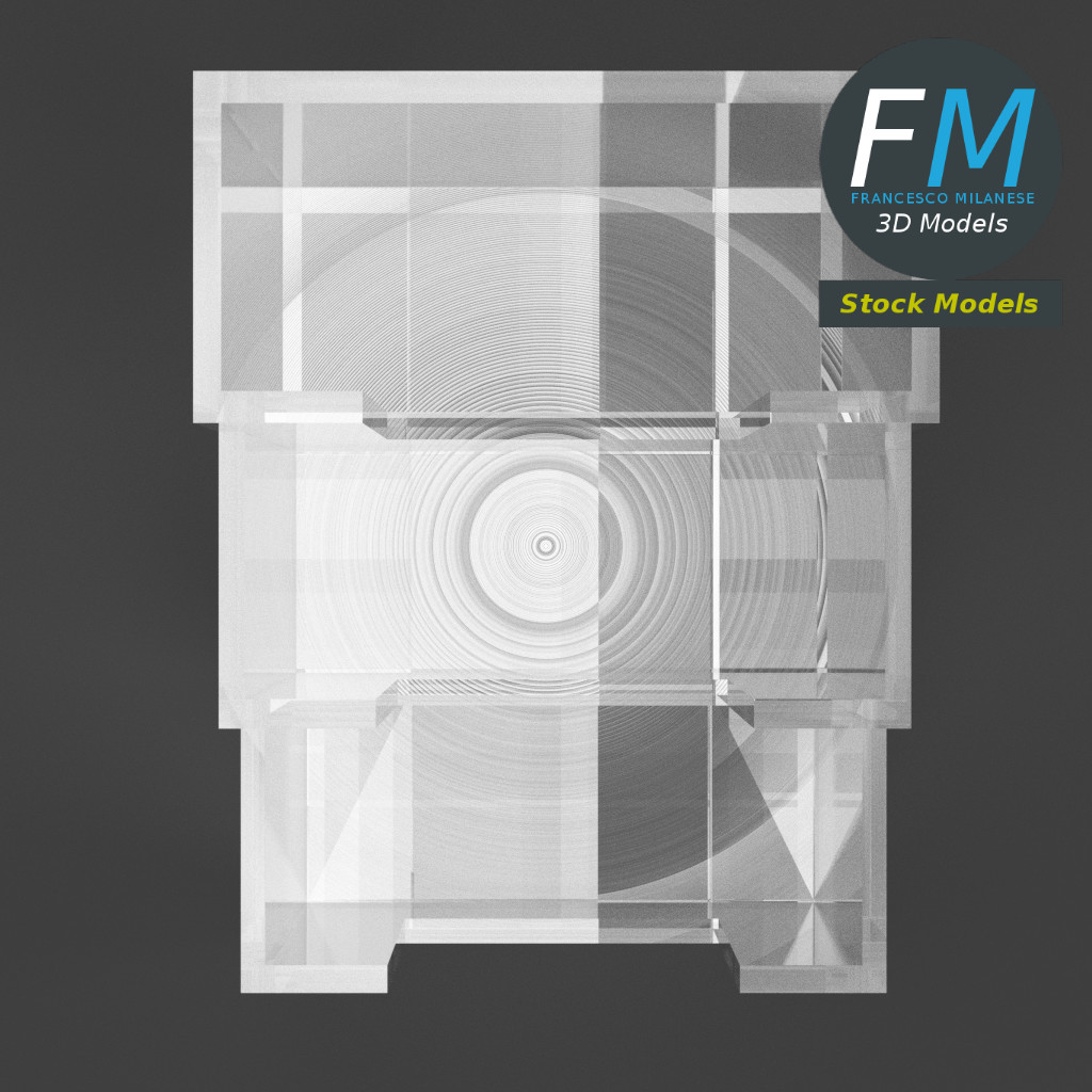 Acrylic counter display by FrancescoMilanese85 | 3DOcean