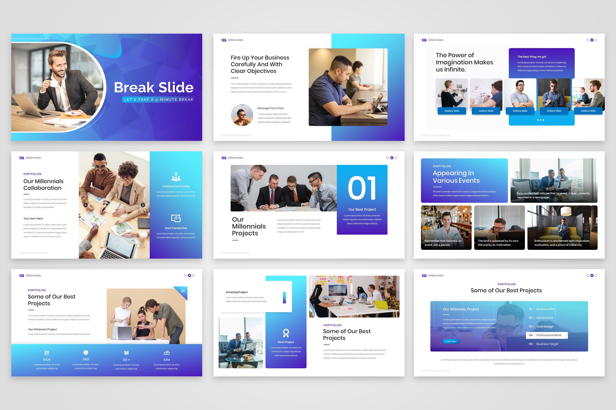 NitamataStd Google Slides Bundle Vol.1, Presentation Templates ...