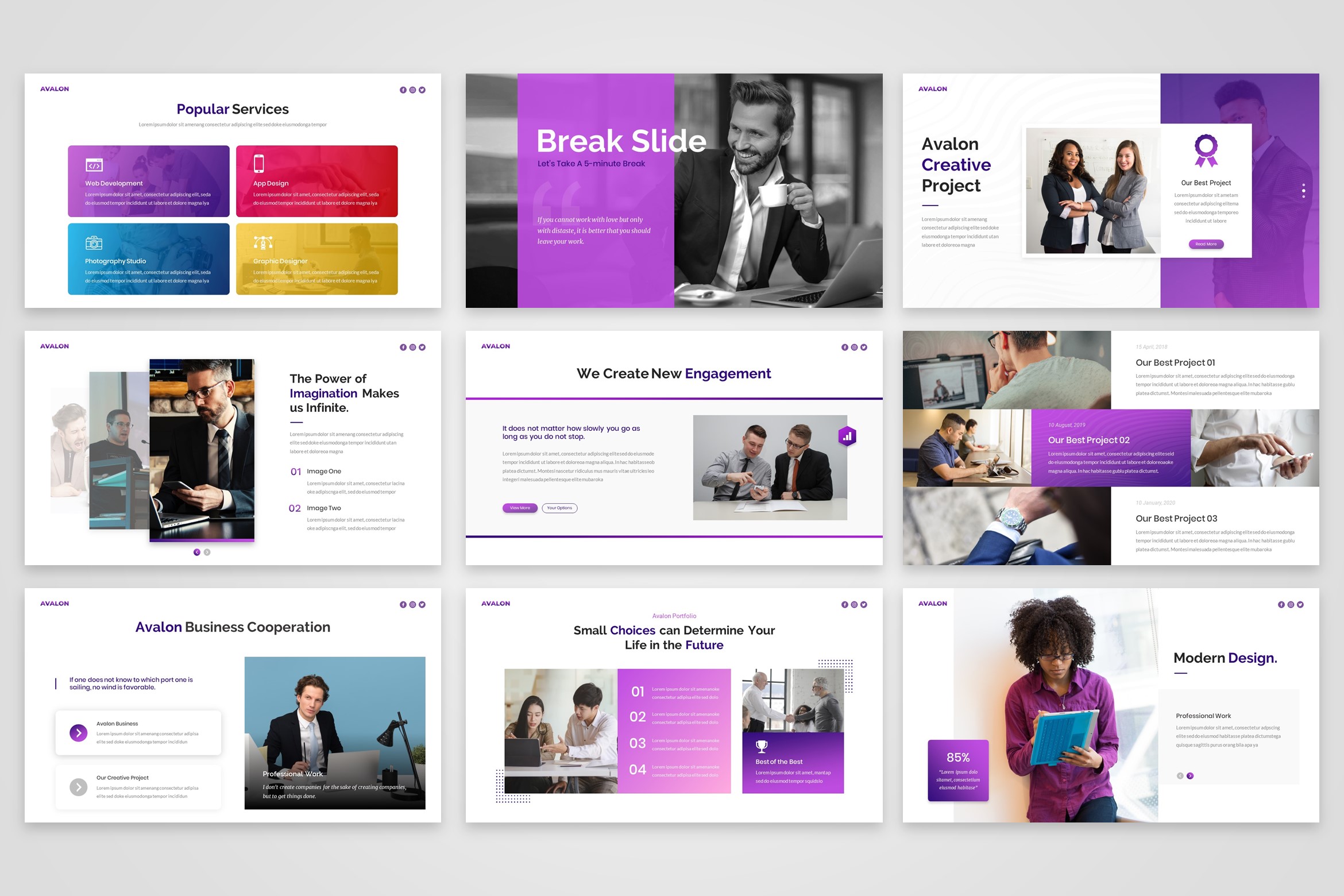 NitamataStd Google Slides Bundle Vol.1, Presentation Templates ...