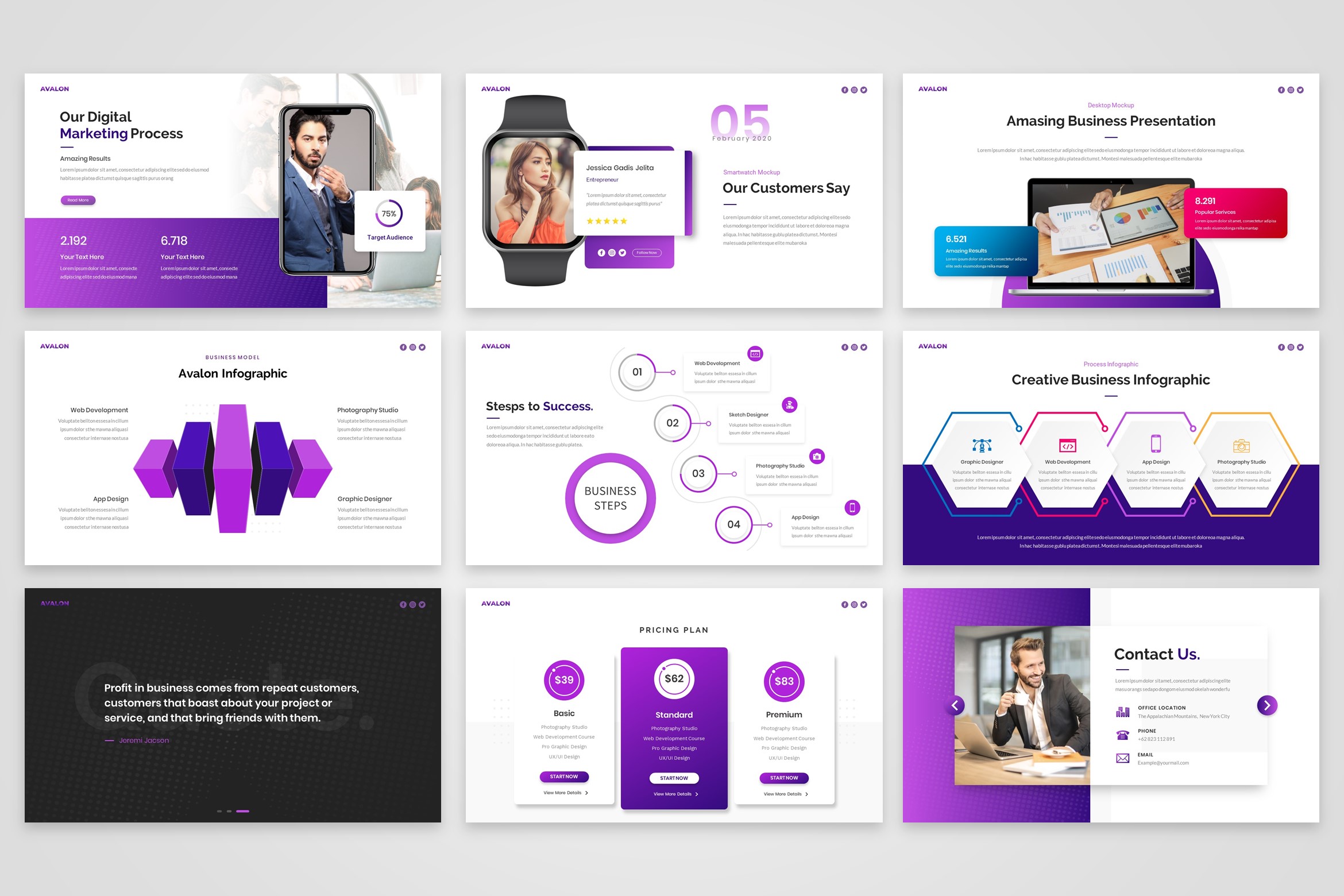 NitamataStd Google Slides Bundle Vol.1, Presentation Templates ...