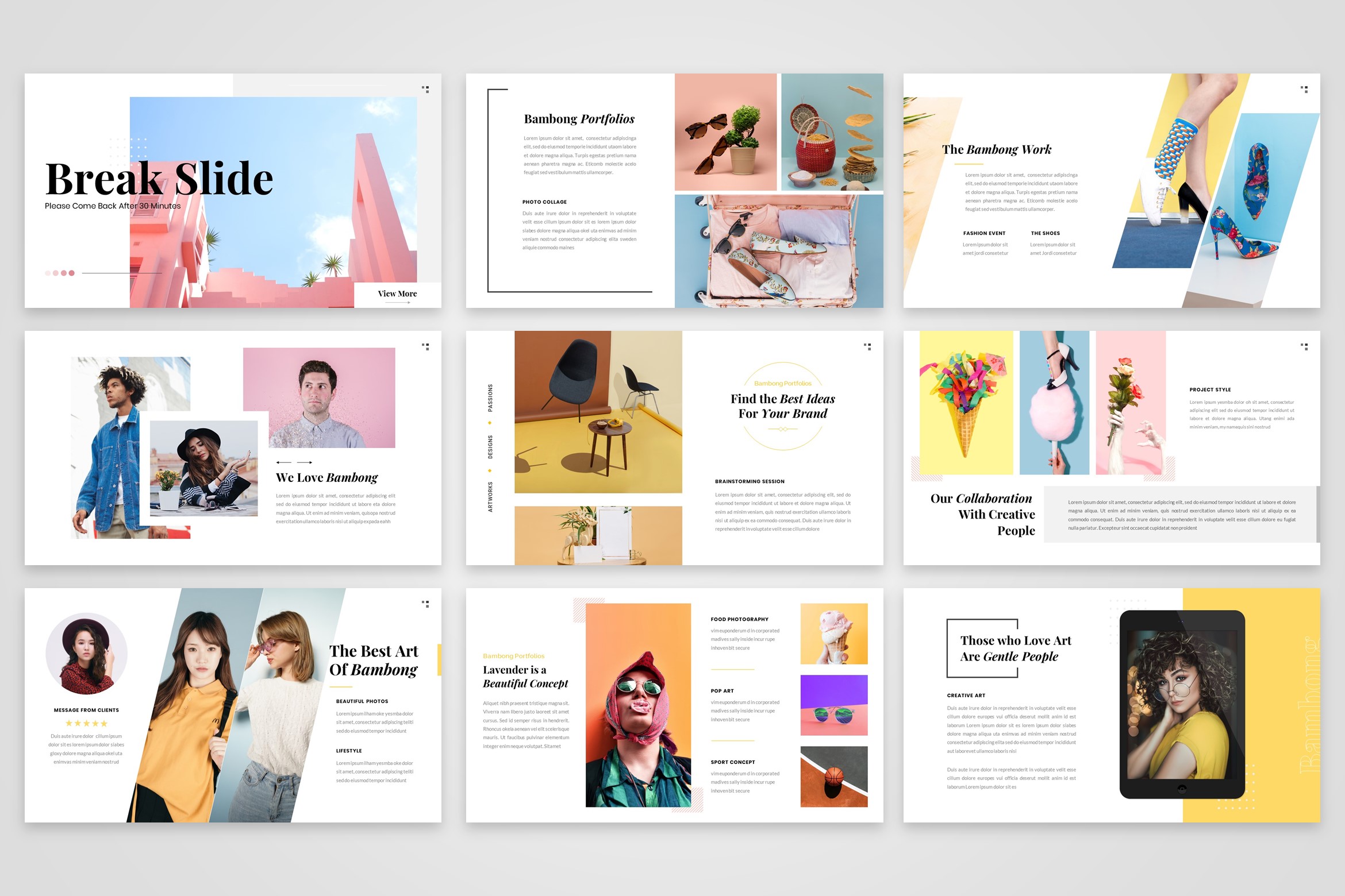 NitamataStd Google Slides Bundle Vol.1, Presentation Templates ...