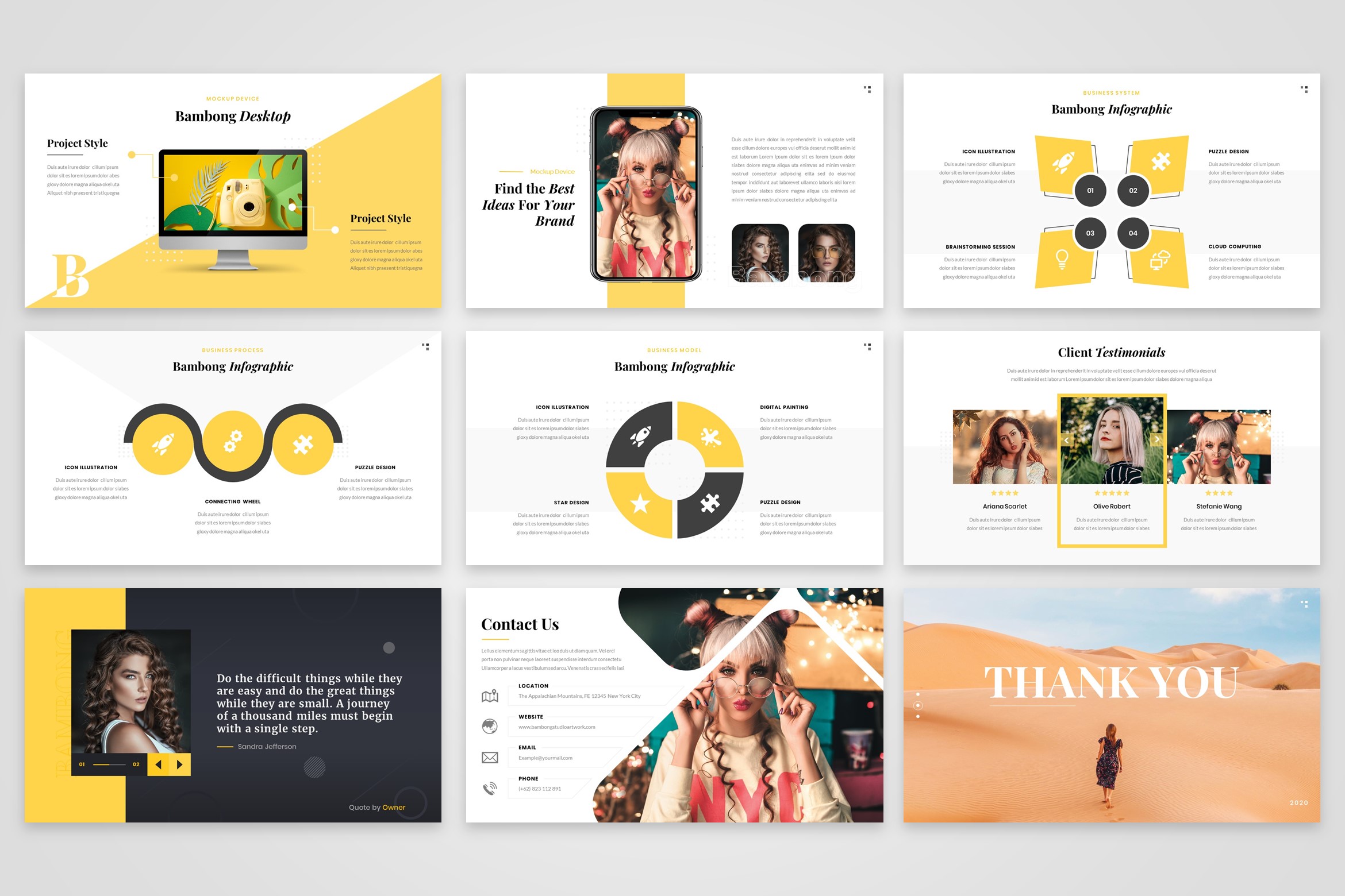 NitamataStd Google Slides Bundle Vol.1, Presentation Templates ...