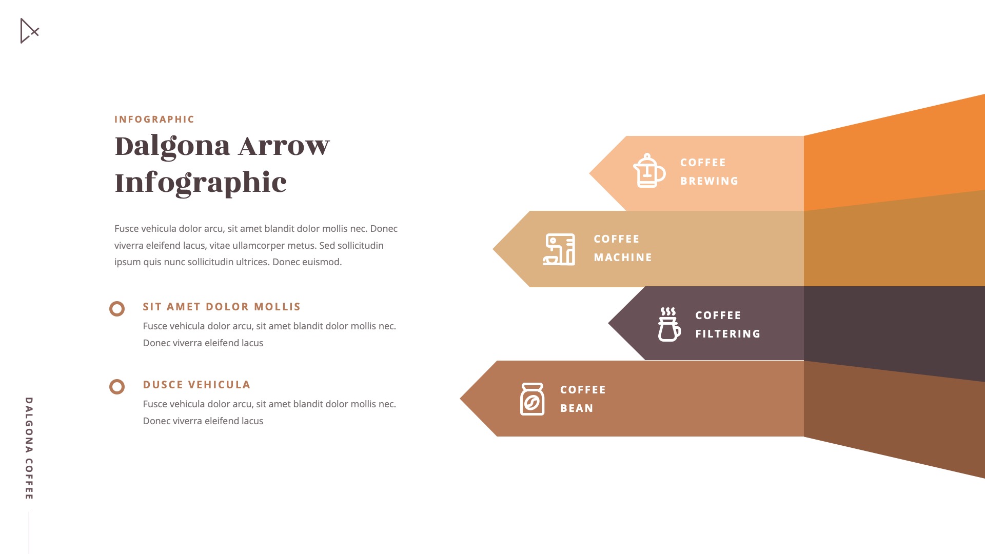 DALGONA - Coffee Shop & Cafe Powerpoint Template, Presentation Templates