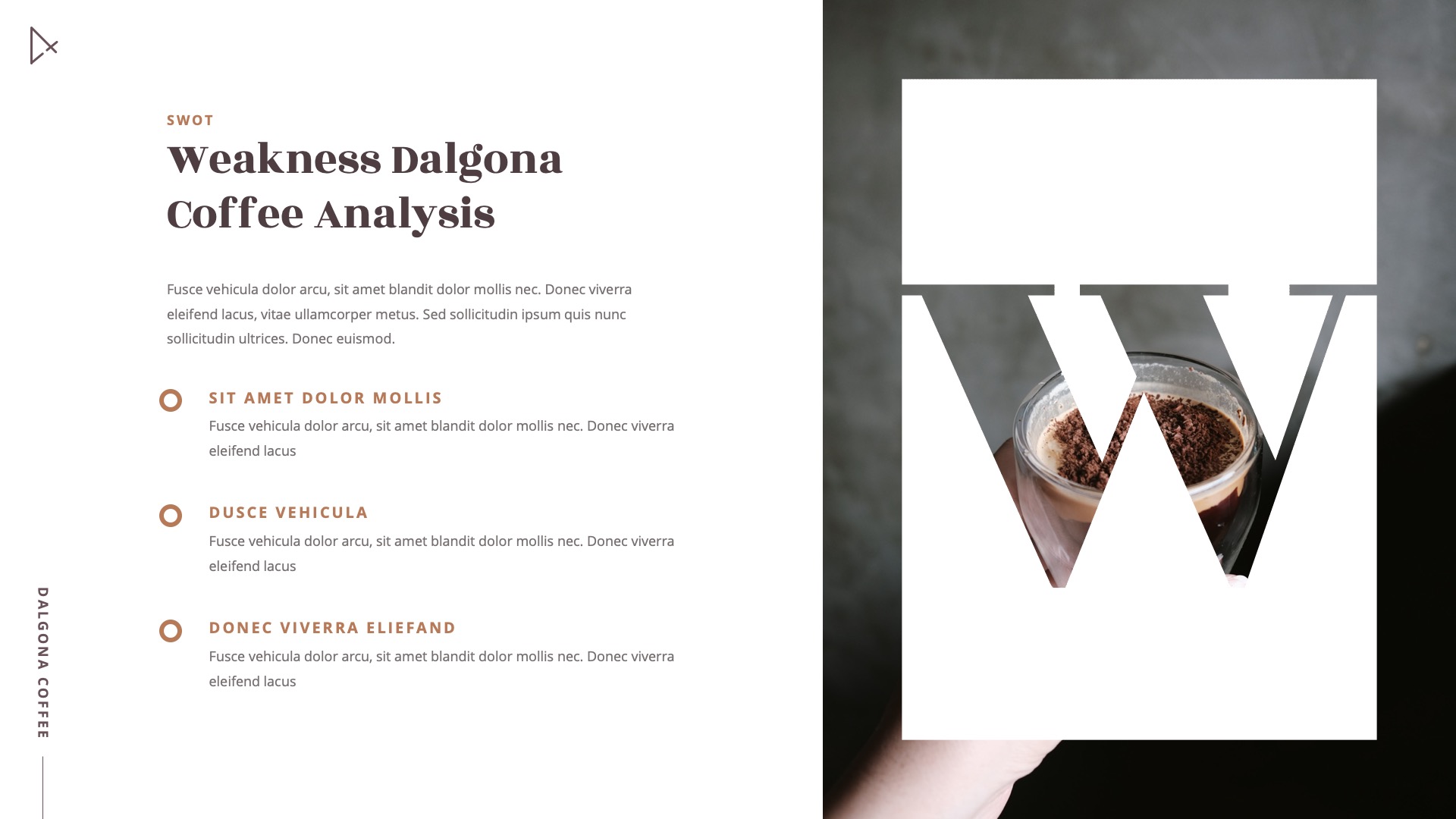 DALGONA - Coffee Shop & Cafe Keynote Template, Presentation Templates