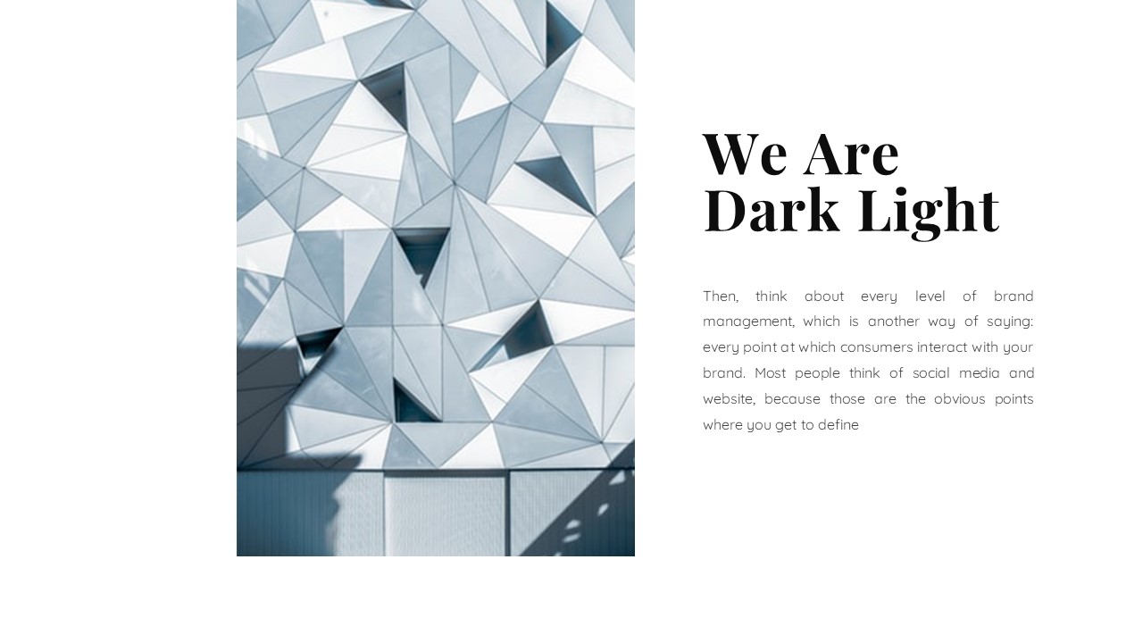 Dark Light Powerpoint Template, Presentation Templates | GraphicRiver