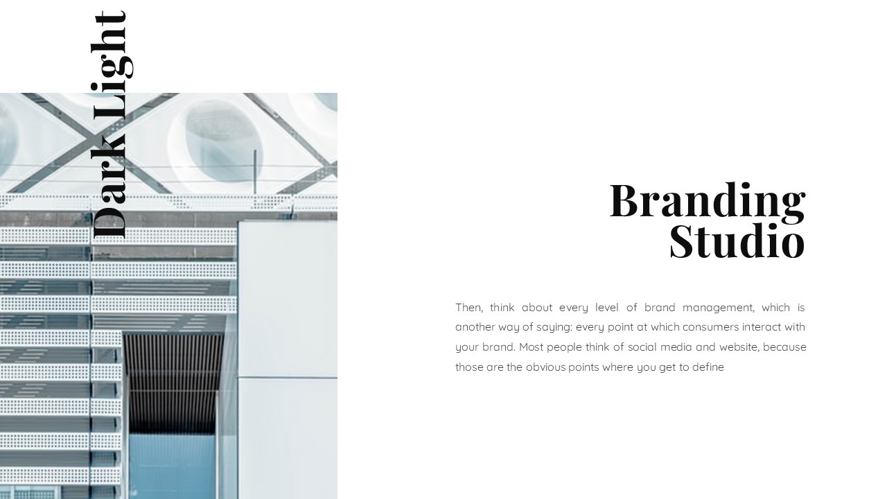 Dark Light Powerpoint Template, Presentation Templates | GraphicRiver