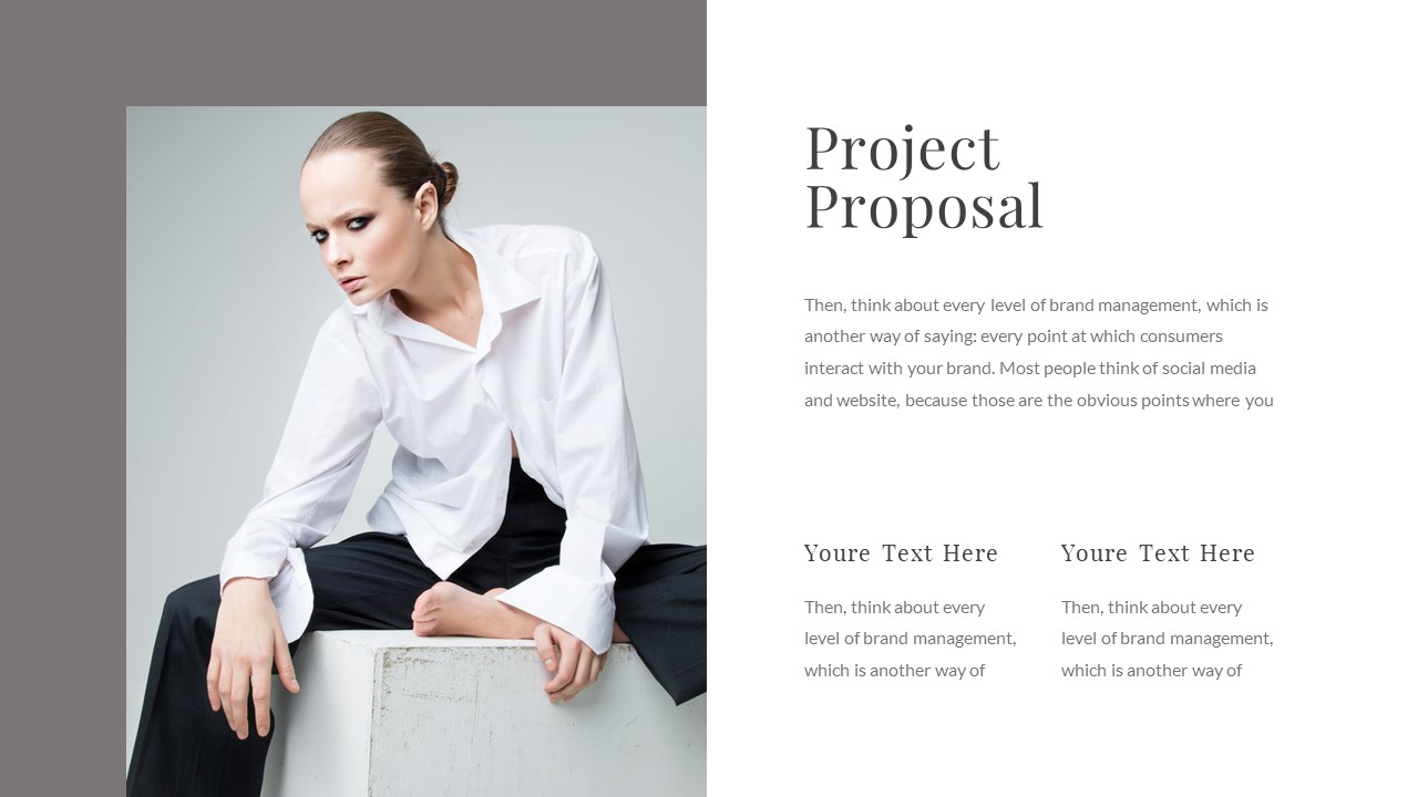 Gray Powerpoint Template, Presentation Templates | GraphicRiver