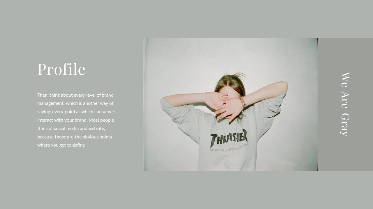 Gray Google Slide Template, Presentation Templates | GraphicRiver