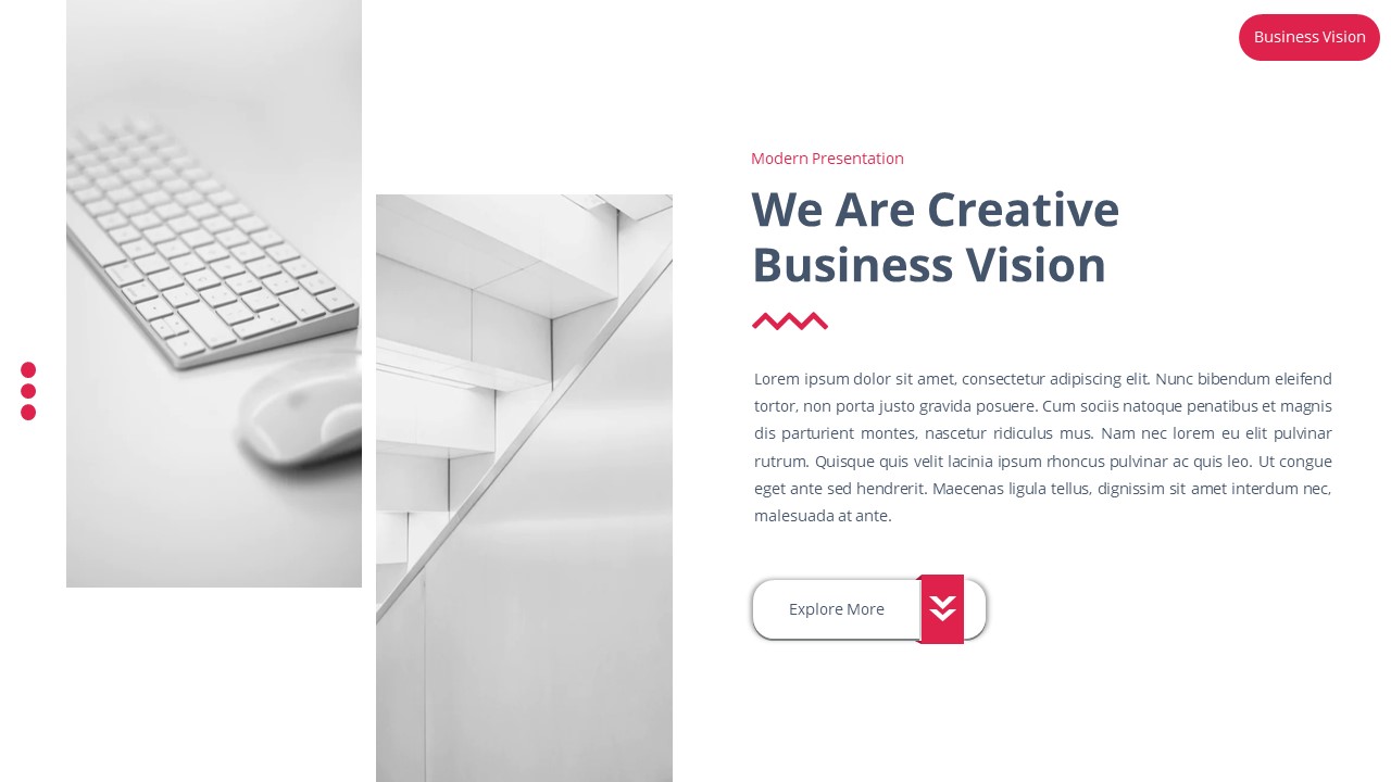 Business Vision - Multipurpose Powerpoint Template, Presentation Templates