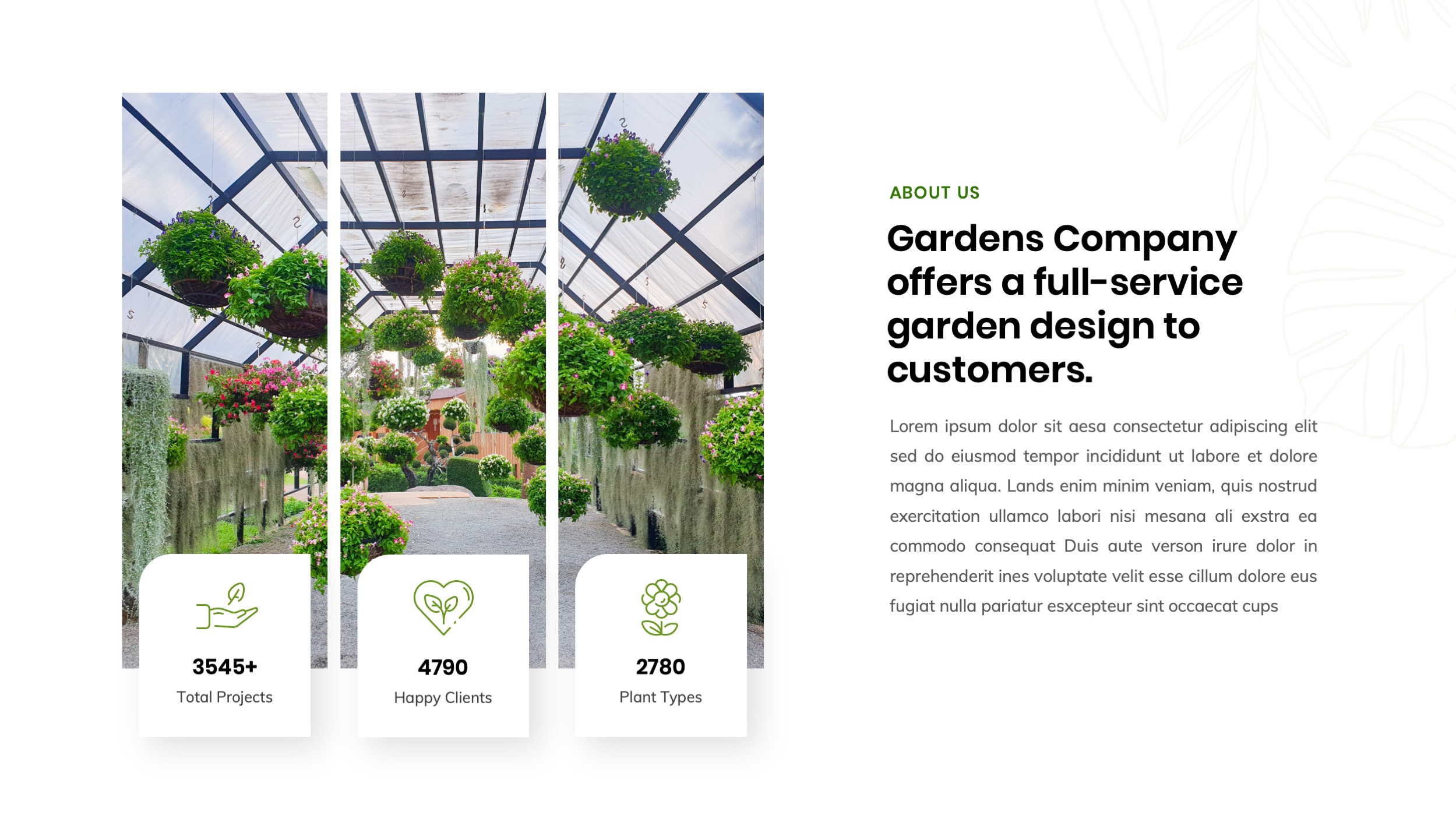 Garden & Landscaping PowerPoint Template, Presentation Templates ...