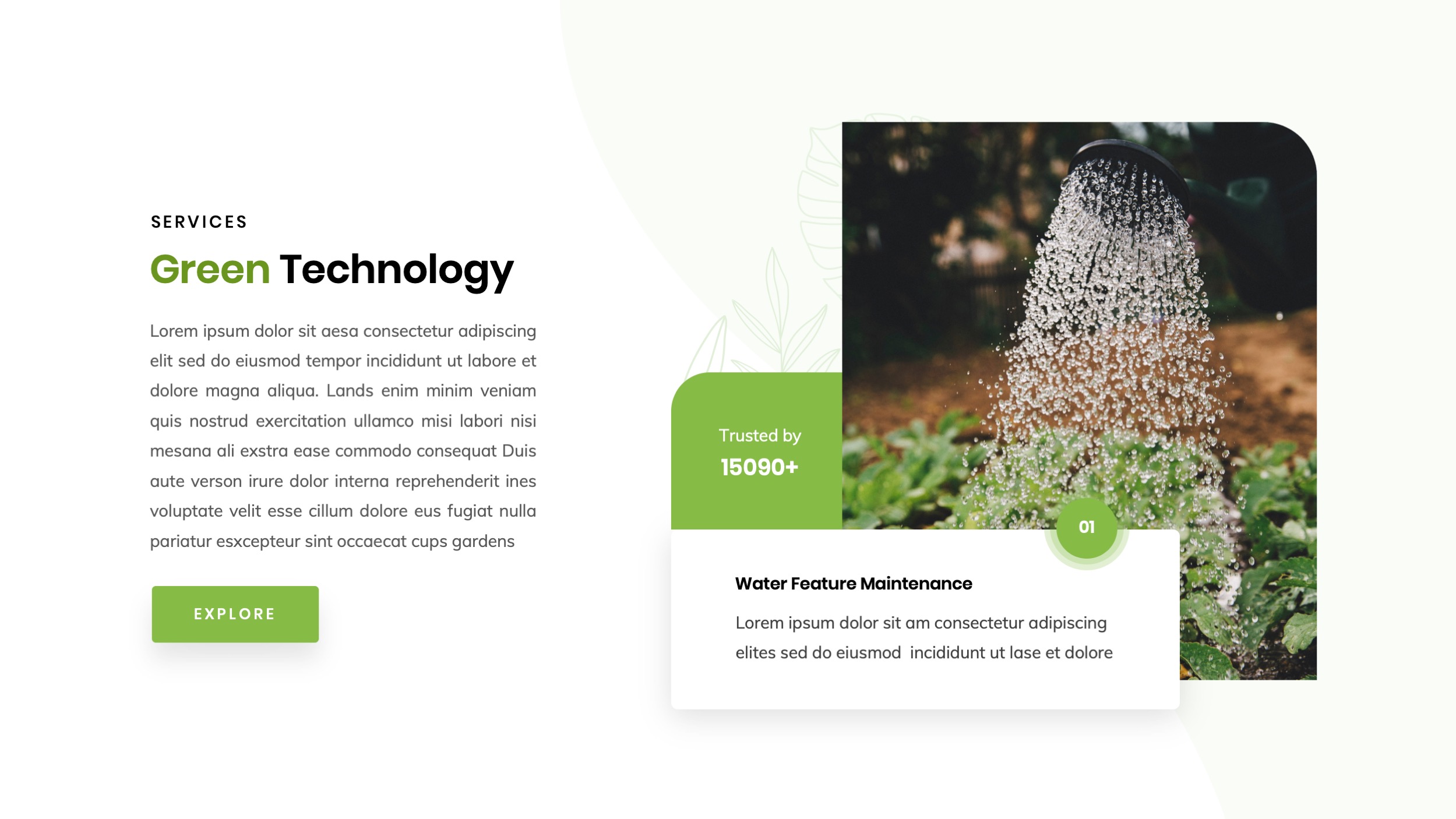 Garden & Landscaping PowerPoint Template, Presentation Templates ...