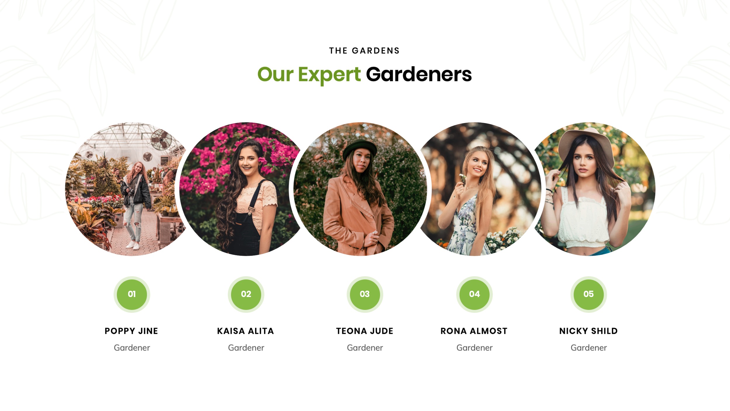 Garden & Landscaping PowerPoint Template, Presentation Templates ...