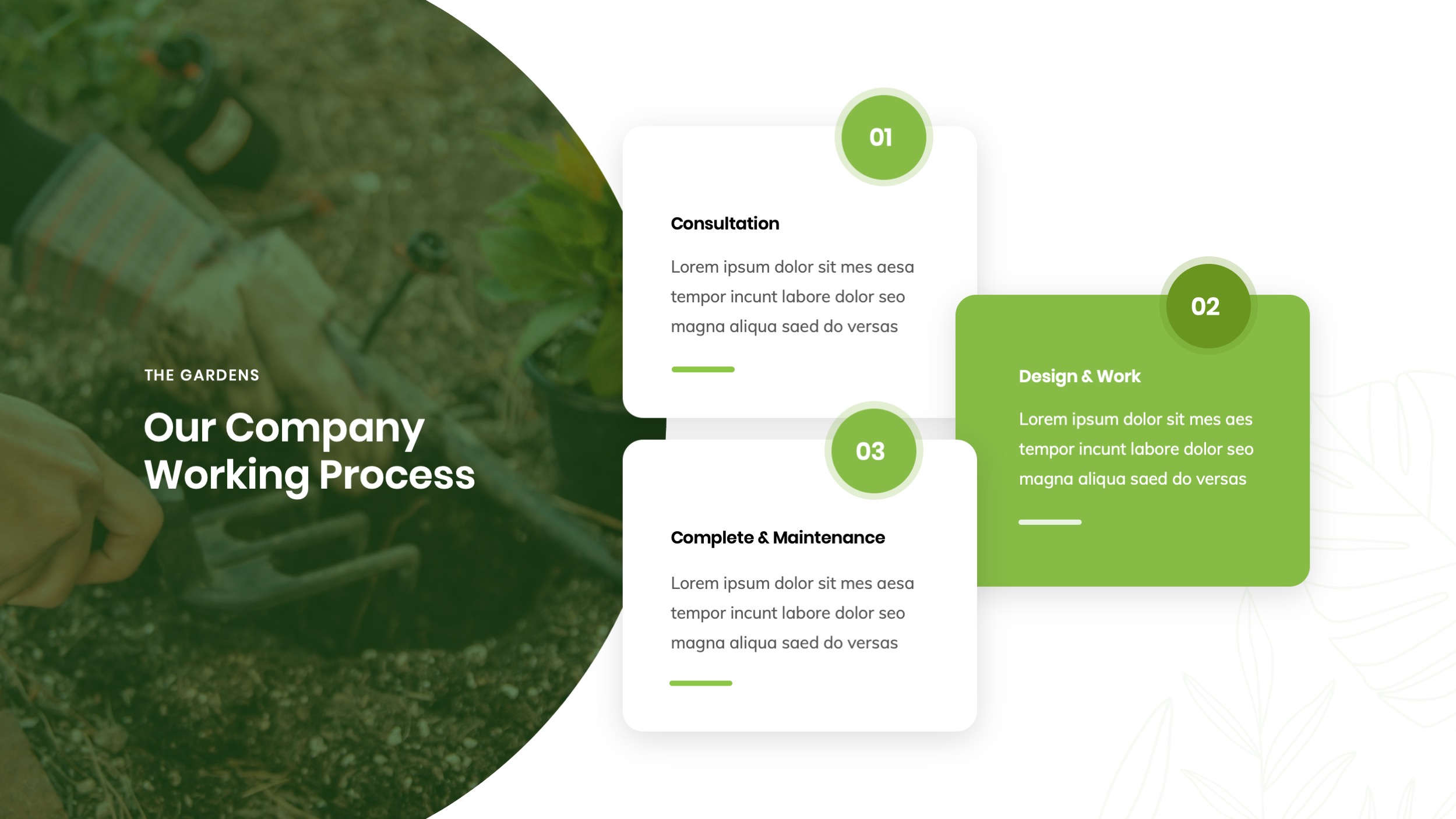 Garden & Landscaping PowerPoint Template, Presentation Templates ...
