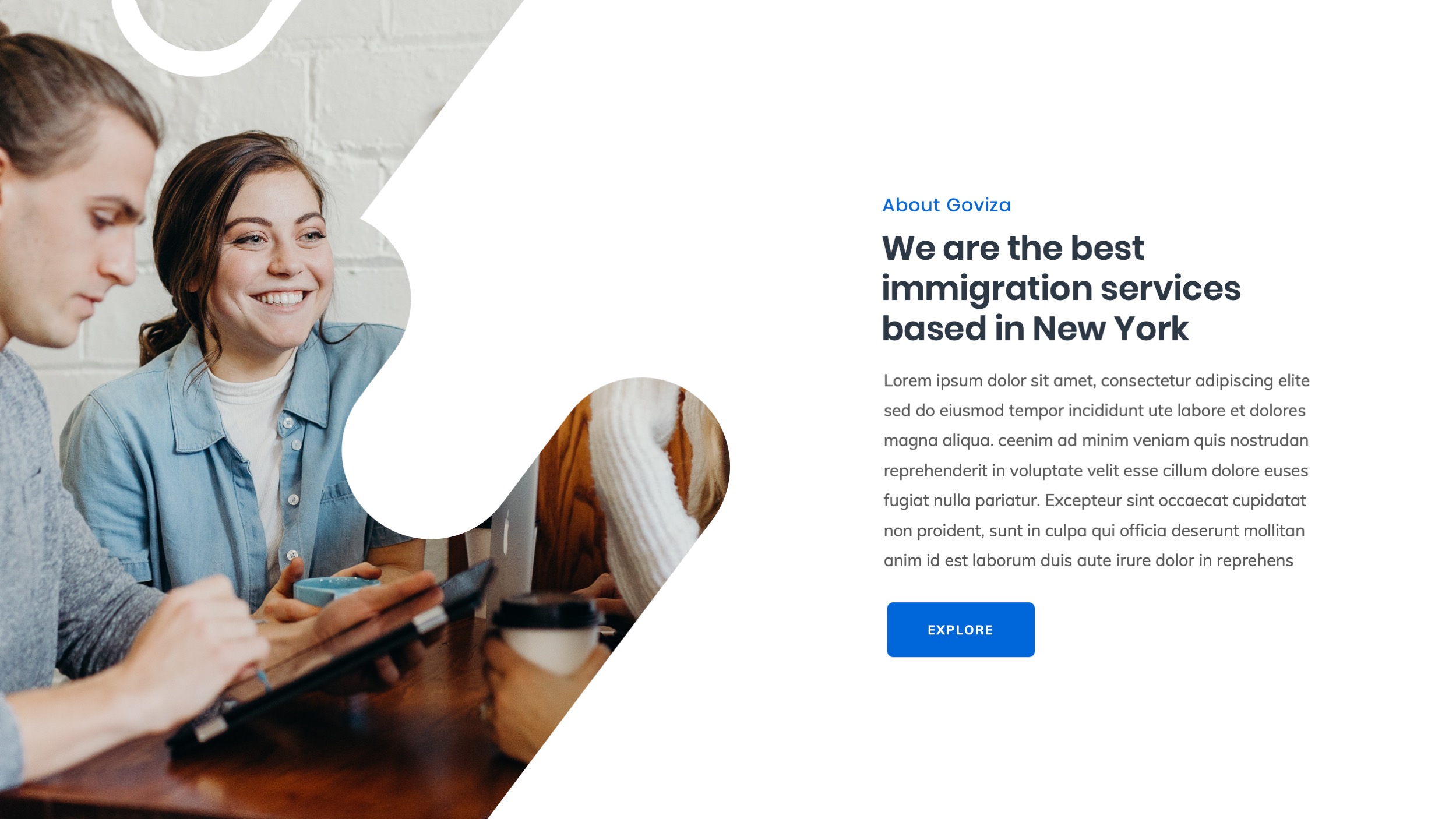 Immigration Consulting Google Slides Template, Presentation Templates