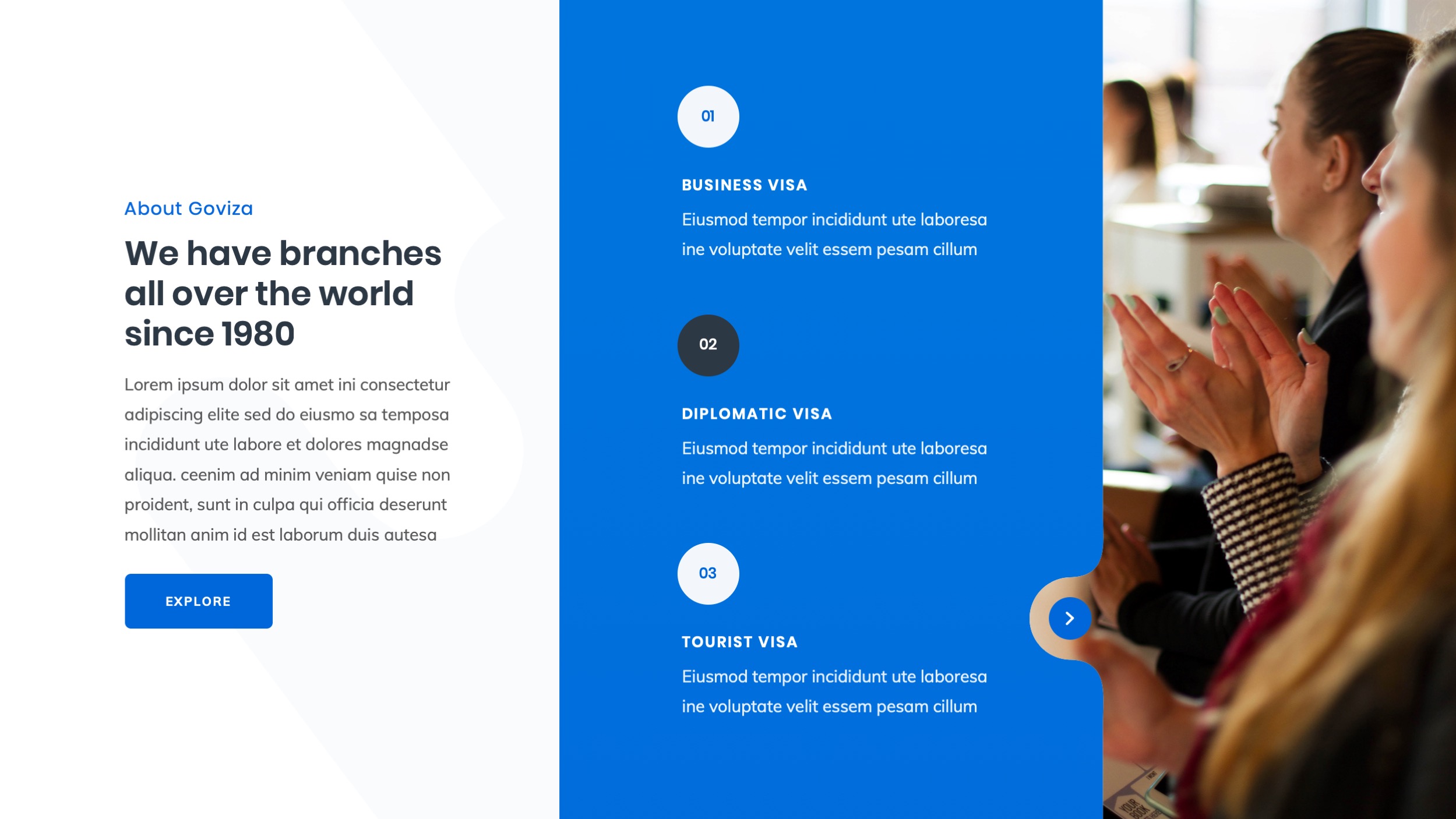 Immigration Consulting Google Slides Template, Presentation Templates