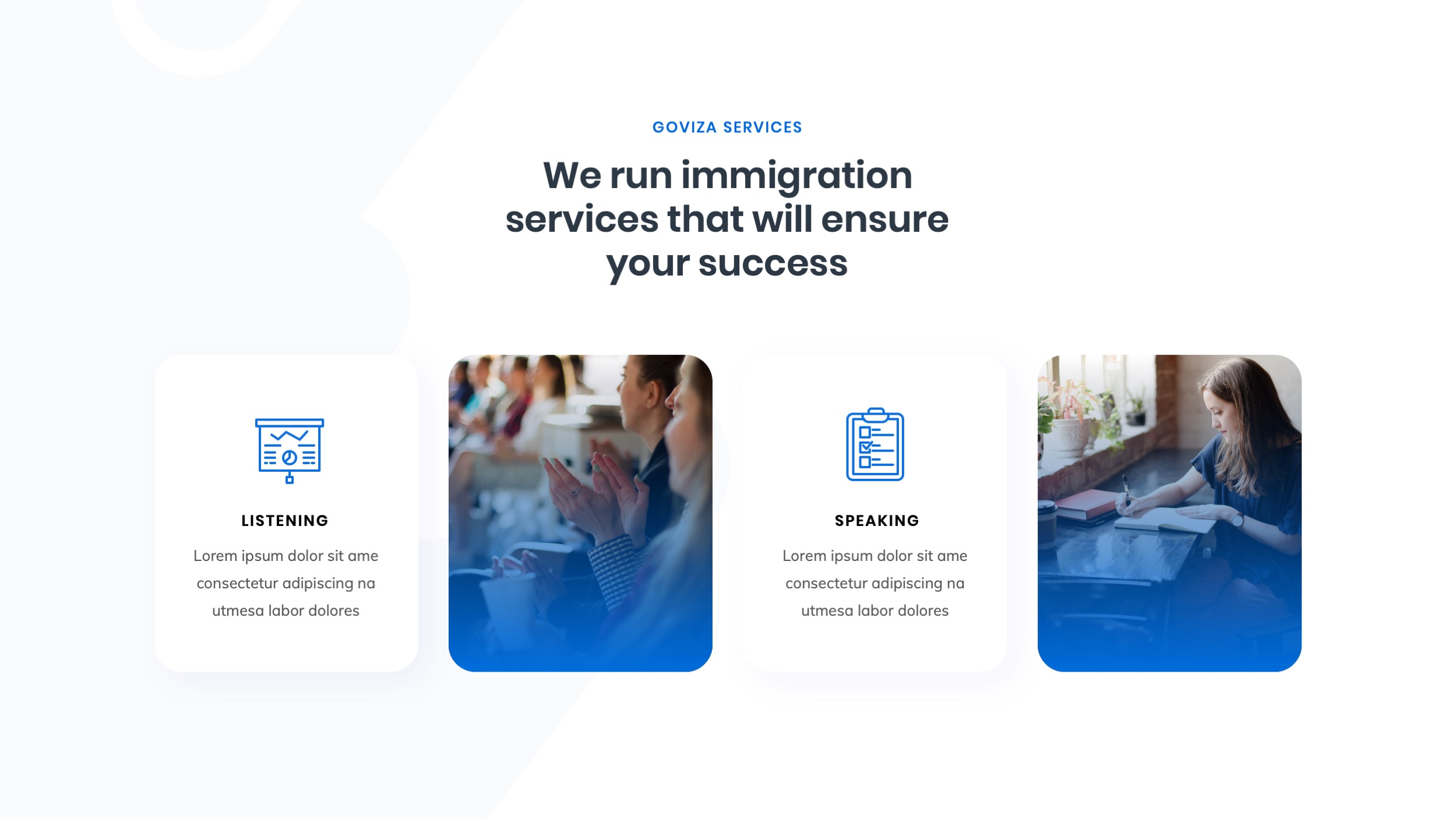 Immigration Consulting Google Slides Template, Presentation Templates