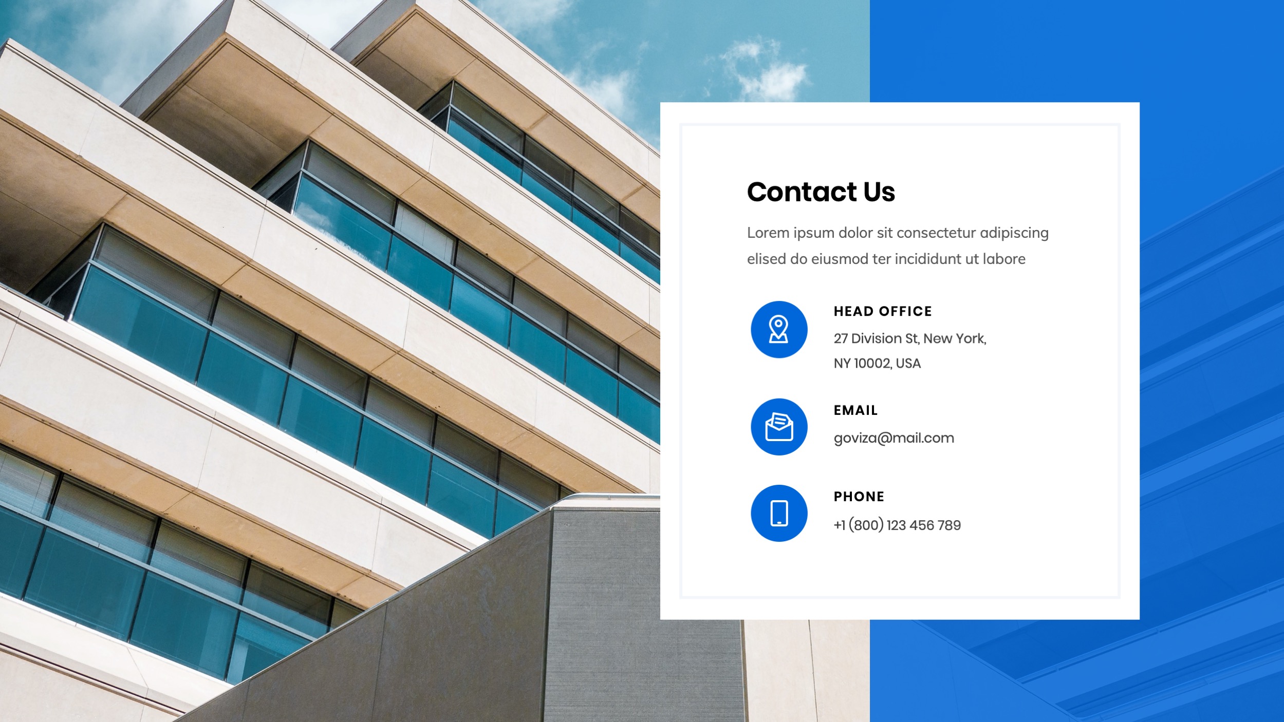 Immigration Consulting Google Slides Template, Presentation Templates