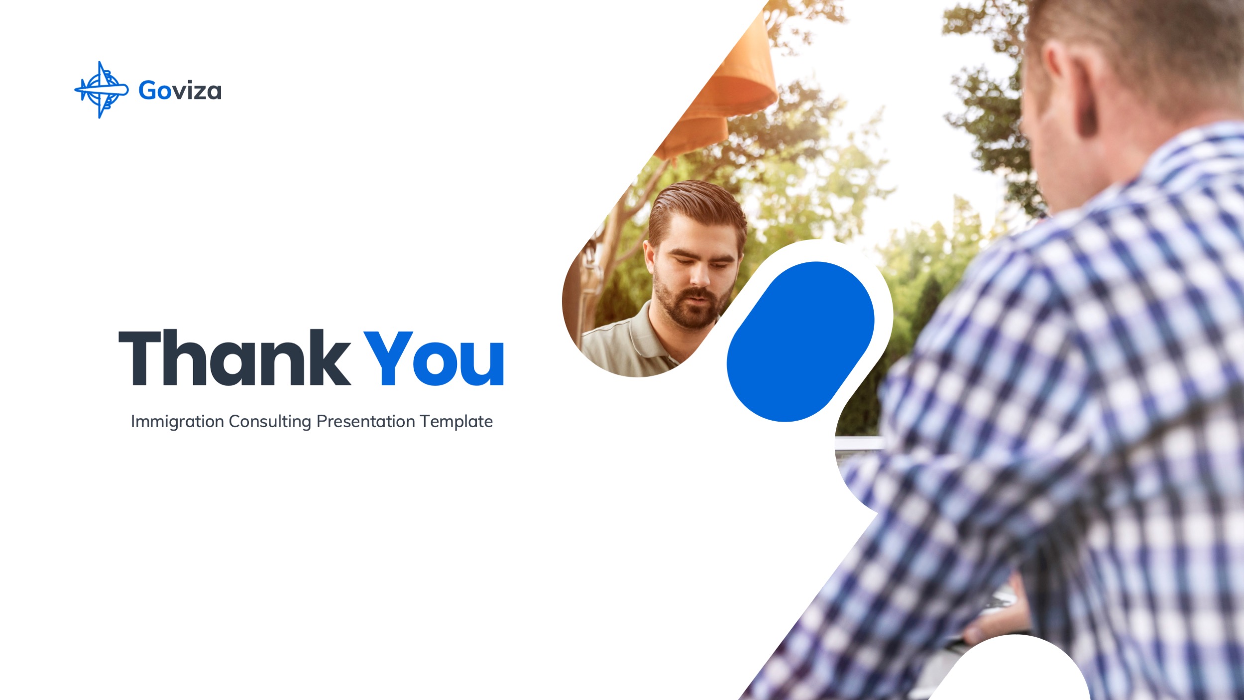 Immigration Consulting Google Slides Template, Presentation Templates